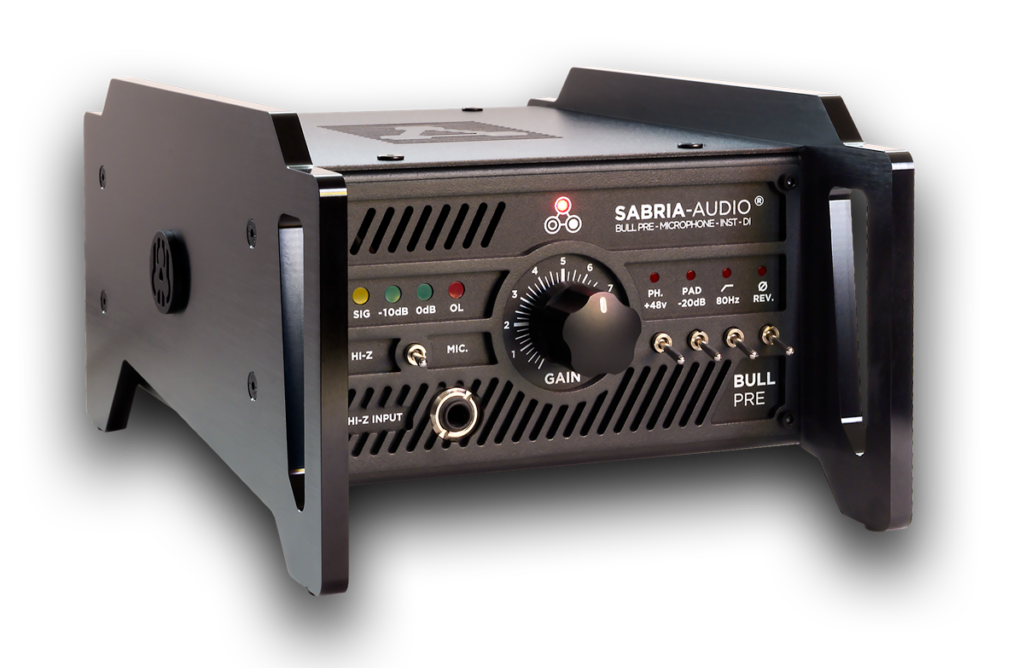 Bull Pre Mic Hi-Z Inst. DI Box Preamp - Sabria-Audio®